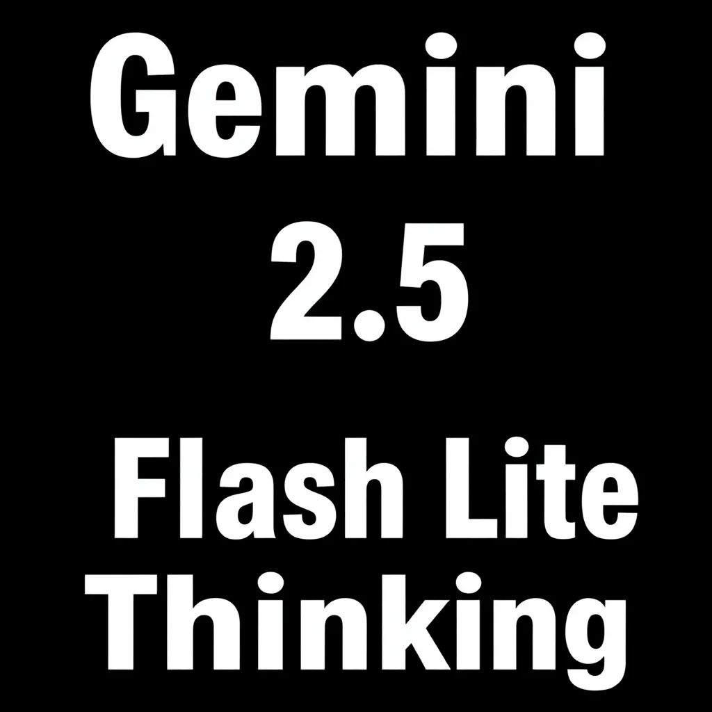 Gemini 2.5 Flash Lite Thinking · Free AI Chatbot