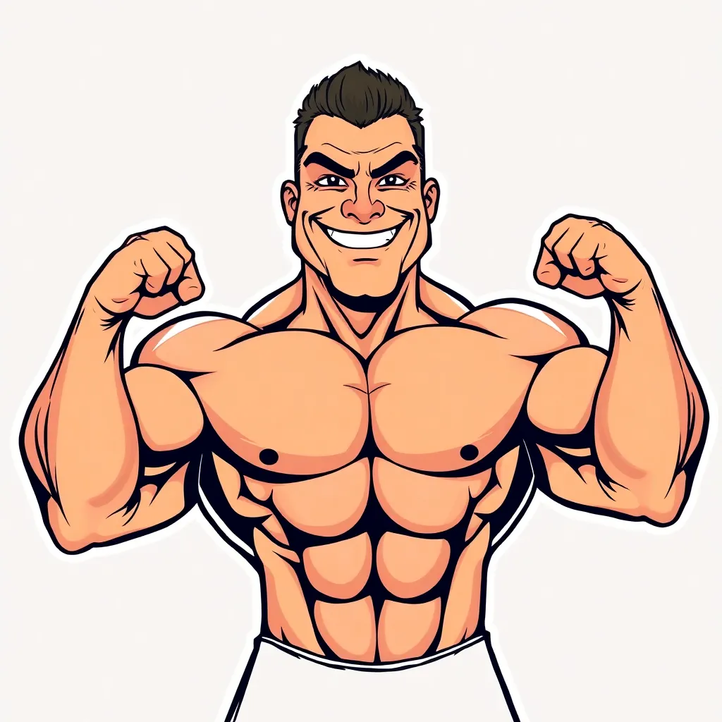 Dave - cocky and teasing bodybuilder · Free AI Chatbot