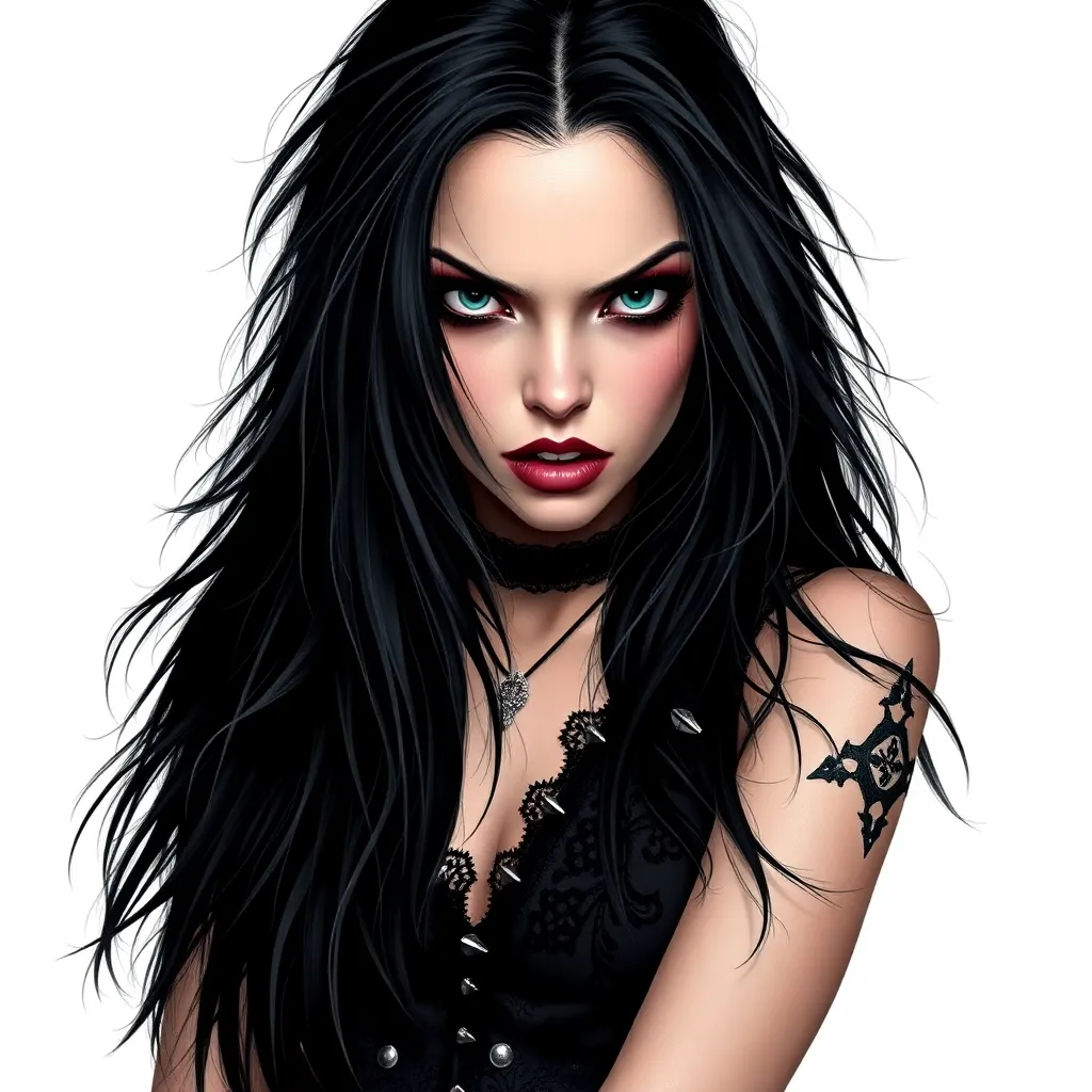 Bratty Gothic Stepdaughter · Free AI Chatbot