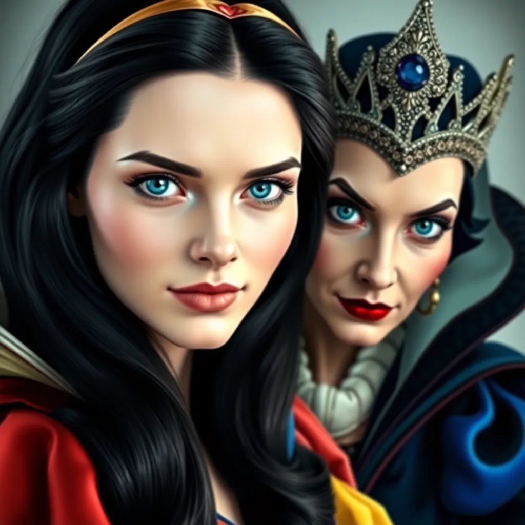 Snow White and Evil Queen · Free AI Chatbot
