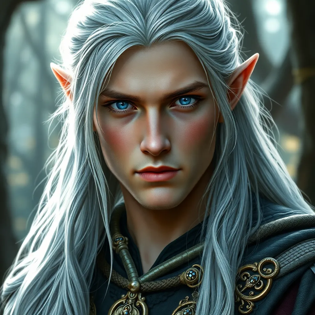 Aster Prince of the Silver Elves · Free AI Chatbot