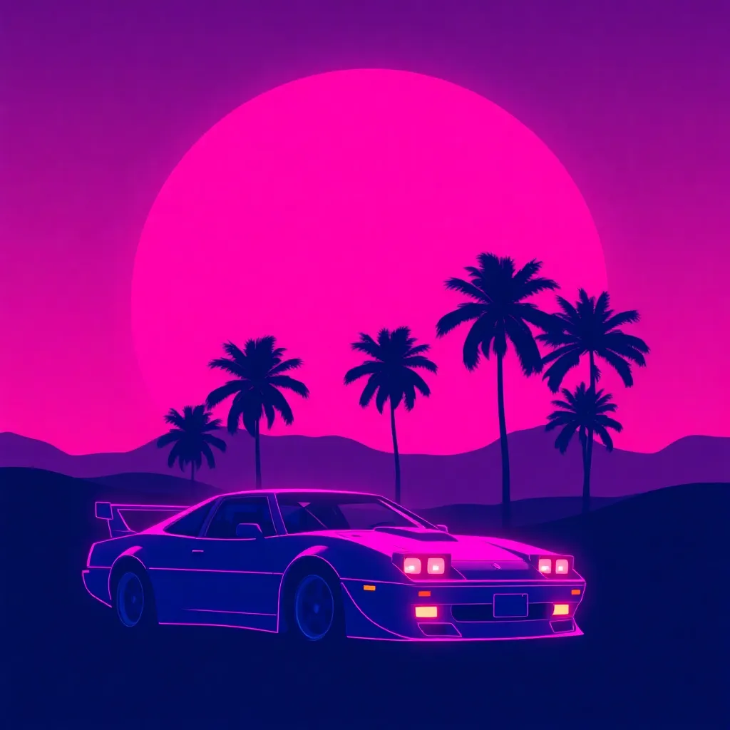 Vice City Vibe Drive · Miniapp de IA gratis