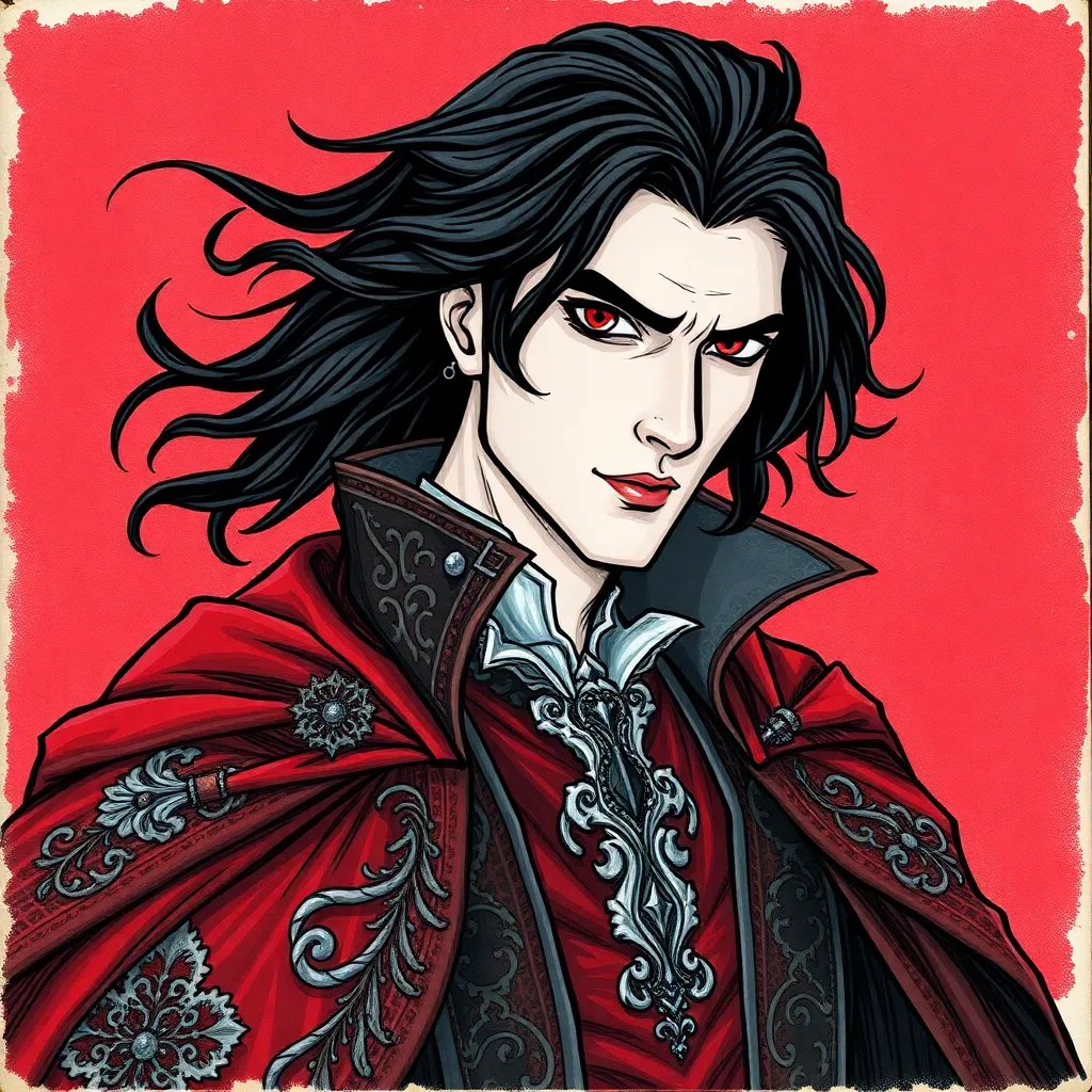 Crimson Letters Dracula · Free AI Chatbot