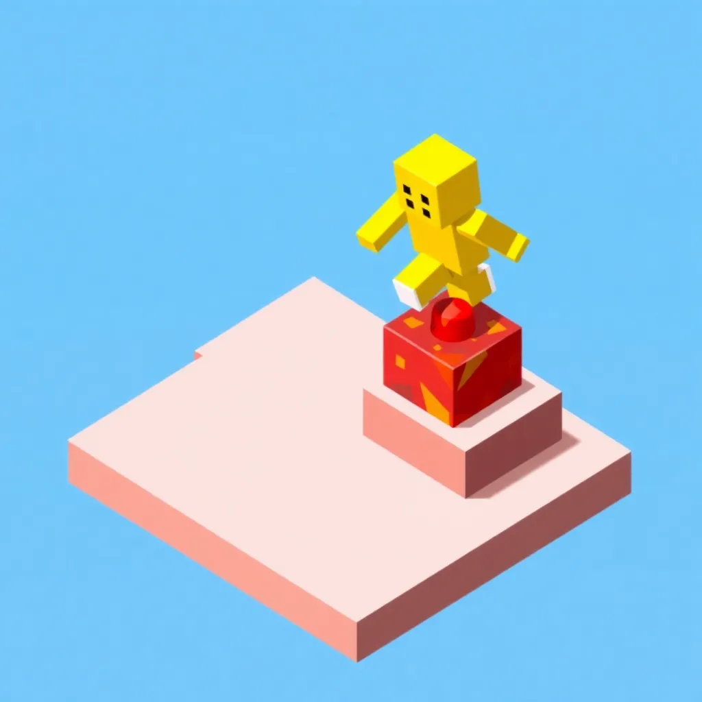 Blocky Obby: Unendlicher Shop · Kostenlose KI-Miniapp