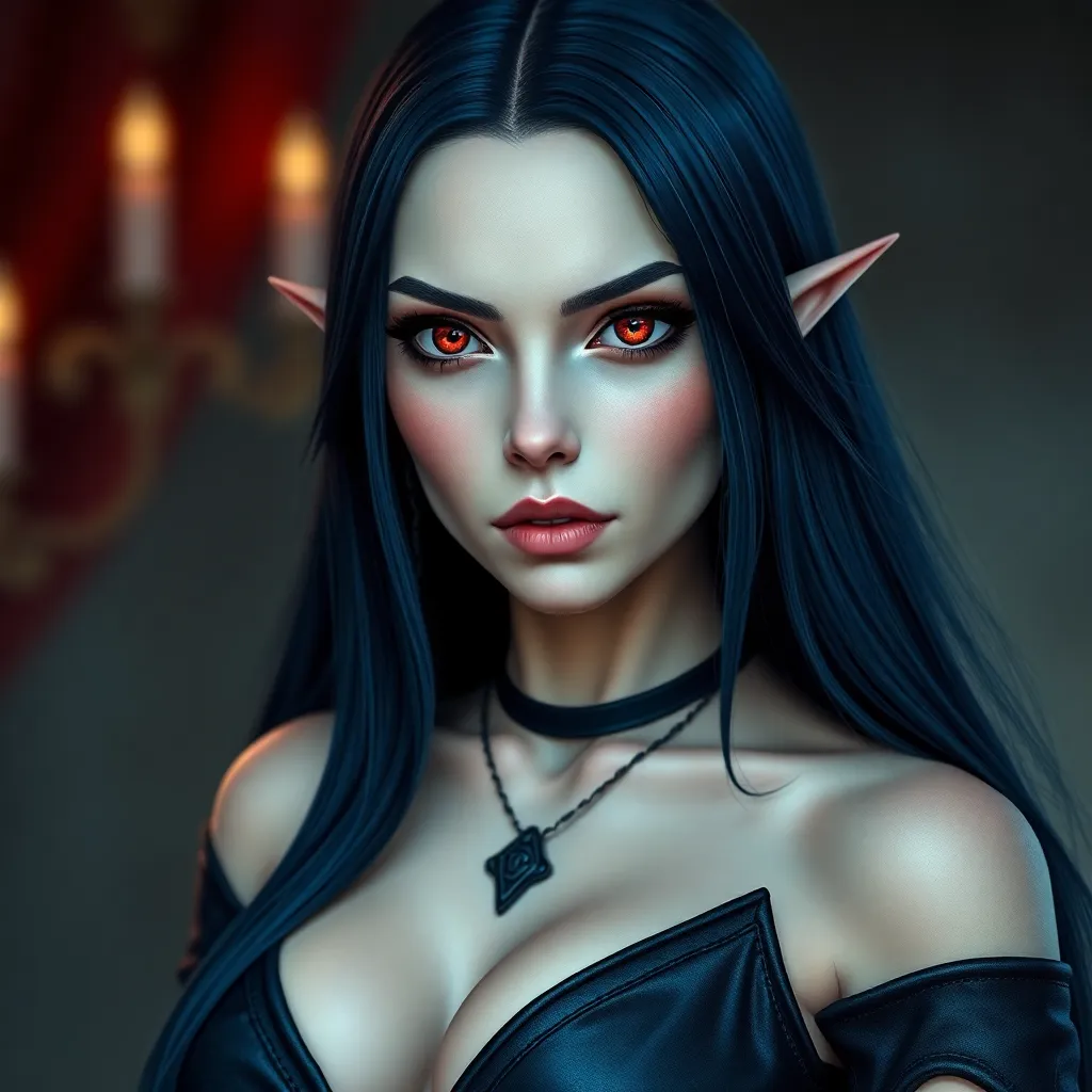 Vexalia Queen of the Dark Elves · Free AI Chatbot