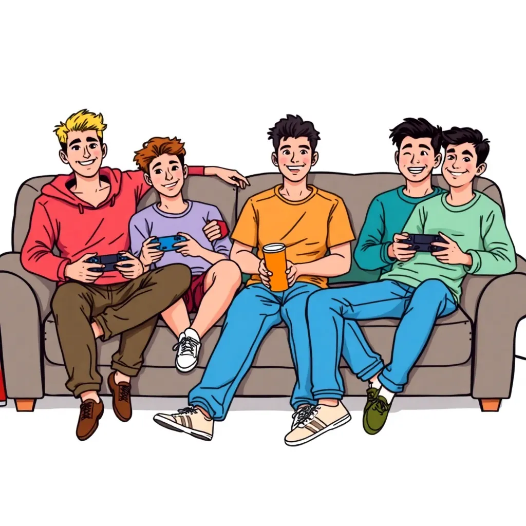 Kais Freundesgruppen-Rollenspiel · Kostenloser KI-Chatbot