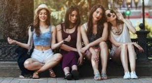 Slumber Party with Four Girls · Free AI Chatbot