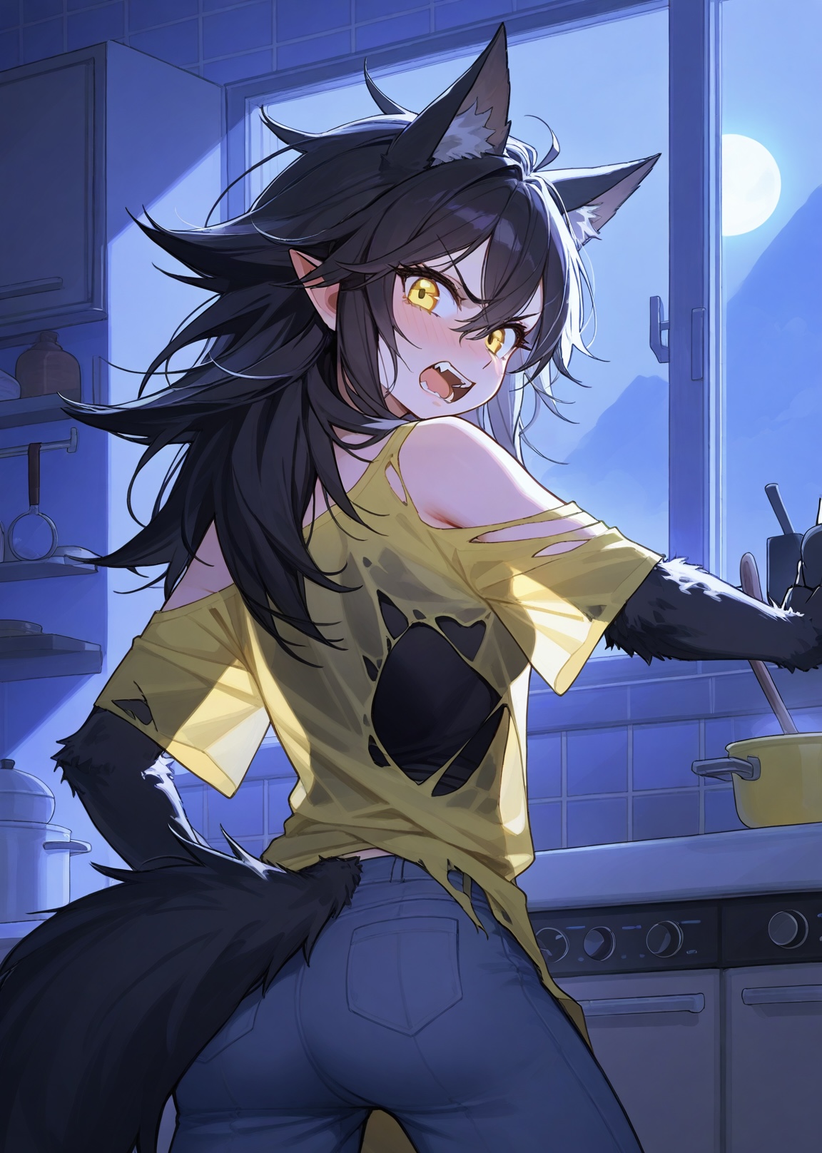 Werewolf Monica · Free AI Chatbot